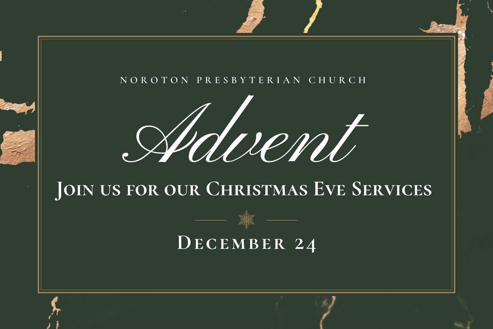 Christmas Eve Services - Noroton Presbyterian Church
